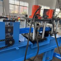 China Automatic Galvanized Pre-Coated Steel 0.3-0.8 Mm Ridge Capping Tile Roll Forming Machine for sale