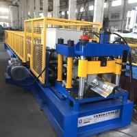 China Ridge Capping Tile Making Machine Roofing System Roof Ridge Cap Roll Forming Machine for sale