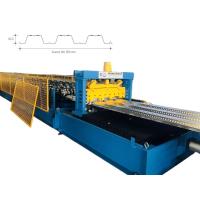 China Composite Deck Floor Roll Forming Machine 0.8mm-1.5mm Galvanized Steel Structure for sale