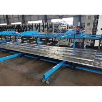 China Composite Deck Floor Roll Forming Machine 0.8mm-1.5mm Galvanized Steel Structure for sale