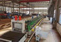 China Adjustable Cable Tray Forming Machine 100-600mm Width 50-200mm Height Hydraulic Punching Cutting for sale