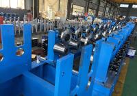 China Thickness 0.8-2.5mm Galvanized Coils Cable Tray Roll Forming Machine With Hydraulic Cutting Device for sale