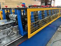 China Width Adjustable 30m/min C U Profile Roll Forming Machine With 7.5kw Motor Hydraulic Cutting for sale