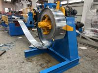 China PLC Control C U Profile Stud And Track Roll Forming Machine 0.3 - 1.2mm 8 - 12m/Min for sale