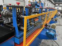 China Width Adjustable 30m/min C U Profile Roll Forming Machine With 7.5kw Motor Hydraulic Cutting for sale