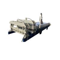China Customized Adamante Metal Roof Roll Forming Machine 0.50mm TS55-350-1125 7.5KW for sale