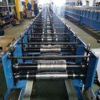 China Galvanized Steel Aluminum W Pan Deck Patio Covers Carports Roll Forming Machine 0.4-0.8mm 10m/min for sale