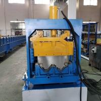 China Galvanized Steel Aluminum W Pan Deck Patio Covers Carports Roll Forming Machine 0.4-0.8mm 10m/min for sale