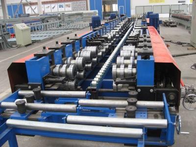 China Cable Tray Roll Forming Machine 13m Length Hydraulic Punching Cutting 20 Stations 15kw for sale