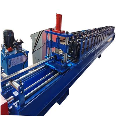 China PLC Control Door Frame Roll Forming Machine 0.3-1.2mm 6.5*1.2*1.5m for sale