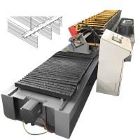 China 0.6-1.0mm Thickness Galvanized Steel Aluminum Ceiling Board Grid Roll Forming Machine for sale