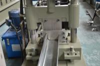China 45# Forge Steel K Style Gutter Roll Forming Machine by Chain 18 Roller Stations for sale
