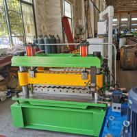 China GI Zincalum Ondulado 18 Corrugated Wall Roof Panel Roll Forming Machine 0.3-0.8mm for sale