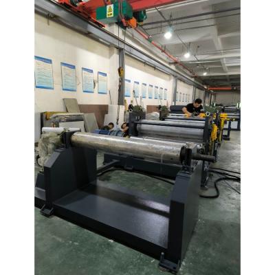 China 1250mm Stainless Steel Coil Embossing Machine Production Line 0.05-0.25mm Thickness 4kw for sale