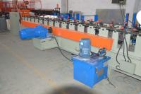China Gcr15 Coated Chrome Floor Deck Roll Forming Machine , Roof Panel Roll Forming Machinery for sale