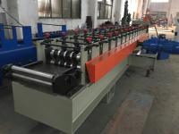 China Gcr15 Coated Chrome Floor Deck Roll Forming Machine , Roof Panel Roll Forming Machinery for sale