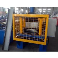 China Galvanized Steel PPGI Metal Fascia Cover Roll Forming Machine 0.3-0.8mm Thickness 15-20m/min for sale