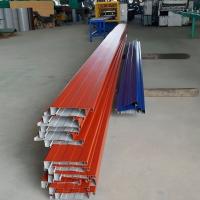 China Galvanized Steel PPGI Metal Fascia Cover Roll Forming Machine 0.3-0.8mm Thickness 15-20m/min for sale