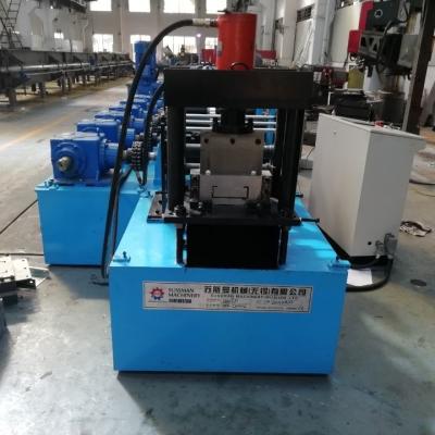 China Customized High Strength Zinc Coated Steel C Purlin Roll Forming Machine 2.0-3.0mm for sale
