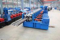 China Highway Crash Barrier Panel Roll Forming Machine Two Waves Three Waves 15 Stations 22kW for sale