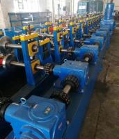China Highway Crash Barrier Panel Roll Forming Machine Two Waves Three Waves 15 Stations 22kW for sale