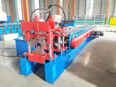 China 0.3-0.8mm Thickness PPGI Roofing System Ridge Cap Roll Forming Machine for sale