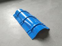 China 0.3-0.8mm Thickness PPGI Roofing System Ridge Cap Roll Forming Machine for sale