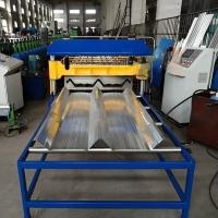 China T90 T100 T120 Trapezoidal Roof Panel Sheet Roll Forming Machine Tile Making Machine for sale