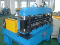 China Barrel Drum Type Large Wave Galvanized Corrugated Metal Roof Machine 0.15-0.4mm Thickness 12-15m/min Speed for sale