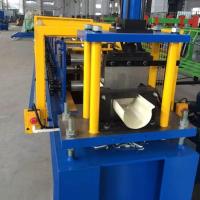 China Half Round Gutter Roll Forming Machine Galvanized Steel With 0.3mm-0.8mm for sale