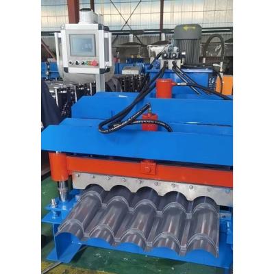 China Glazed Tile Roll Forming Machine 0.3-0.8mm Thickness 17 Stations 1220mm Width for sale