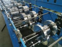 China 0.3-0.8mm Thickness Galvanized Steel W Pan Deck Roll Forming Machine Metal Deck Floor for sale
