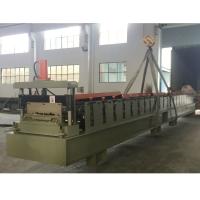 China 24-25 Gauge Galvanized Steel Commercial Sectional Garage Door Panel Roll Forming Machine 10m/min for sale