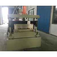 China 24-25 Gauge Galvanized Steel Commercial Sectional Garage Door Panel Roll Forming Machine 10m/min for sale