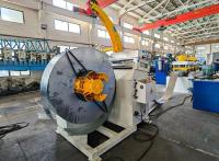 China 0.8-1.2mm Thickness Din Rail Channel Roll Forming Machine Punched Hat Channel Making Machine for sale