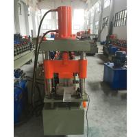 China 1.0-2.0mm Thickness Sectional Garage Door Support Guide Rail Track Sliding Roll Forming Machine for sale