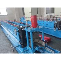 China 1.0-2.0mm Thickness Sectional Garage Door Support Guide Rail Track Sliding Roll Forming Machine for sale