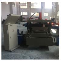 China 0.5-1.0mm Non-Insulated Garage Door Panel Roll Forming Machine Galvanized Steel 450-610mm for sale