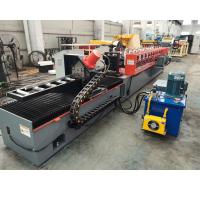 China 1.5-2.0mm Thickness Galvanized Steel Rack U Channel Mesh Deck Shelf Support Roll Forming Machine for sale
