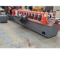 China 1.5-2.0mm Thickness Galvanized Steel Rack U Channel Mesh Deck Shelf Support Roll Forming Machine for sale