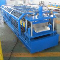 China Standing Seam Metal Roof Sheet Making Machine 0.7-1.2mm Thickness 16 Stations Roll Forming Machine for sale
