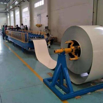 China Galvanized Steel Standing Seam Self Lock Roof Sheet Roll Forming Machine 7.5KW 16 Stations for sale
