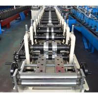 China Galvanized Steel Top Hat Upright Rack Cross Support Bar Roll Forming Machine Warehouse System for sale