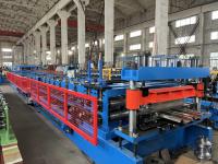 China 0.3-0.8mm Color Steel Width Adjustable Boltless Joint Hidden Roof Panel Roll Forming Machine for sale