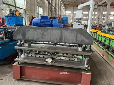 China 0.3-0.8mm Thickness 5V Metal Roof Sheet Roll Forming Machine 7.5KW Electrical Cutting for sale