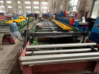 China 0.3-0.8mm Thickness 5V Metal Roof Sheet Roll Forming Machine 7.5KW Electrical Cutting for sale