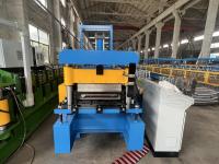 China 0.3-0.8mm Standing Beam Roll Forming Machine 16 Stations 7.5kW Metal Roof Tile Making Machine for sale