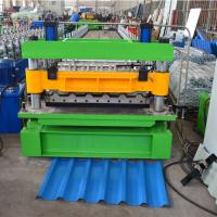 China 22 Gauge Galvanized Metal Sheet R72 R101 Lamina Roof Panel Roll Forming Machine 0.3-0.8mm for sale