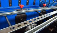 China Galvanized Steel C Solar Strut Channel Roll Forming Machine 1.5-2.5mm Thickness 8-12m/min for sale