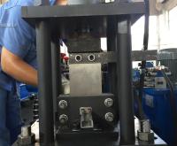 China Galvanized Steel C Solar Strut Channel Roll Forming Machine 1.5-2.5mm Thickness 8-12m/min for sale